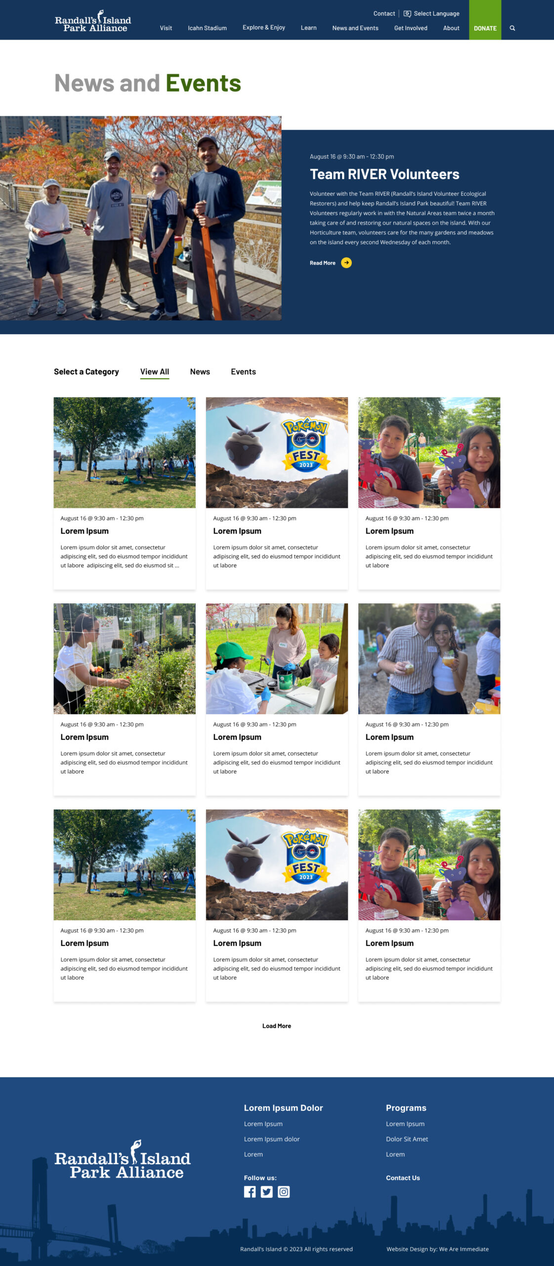 News & Updates - Randall's Island